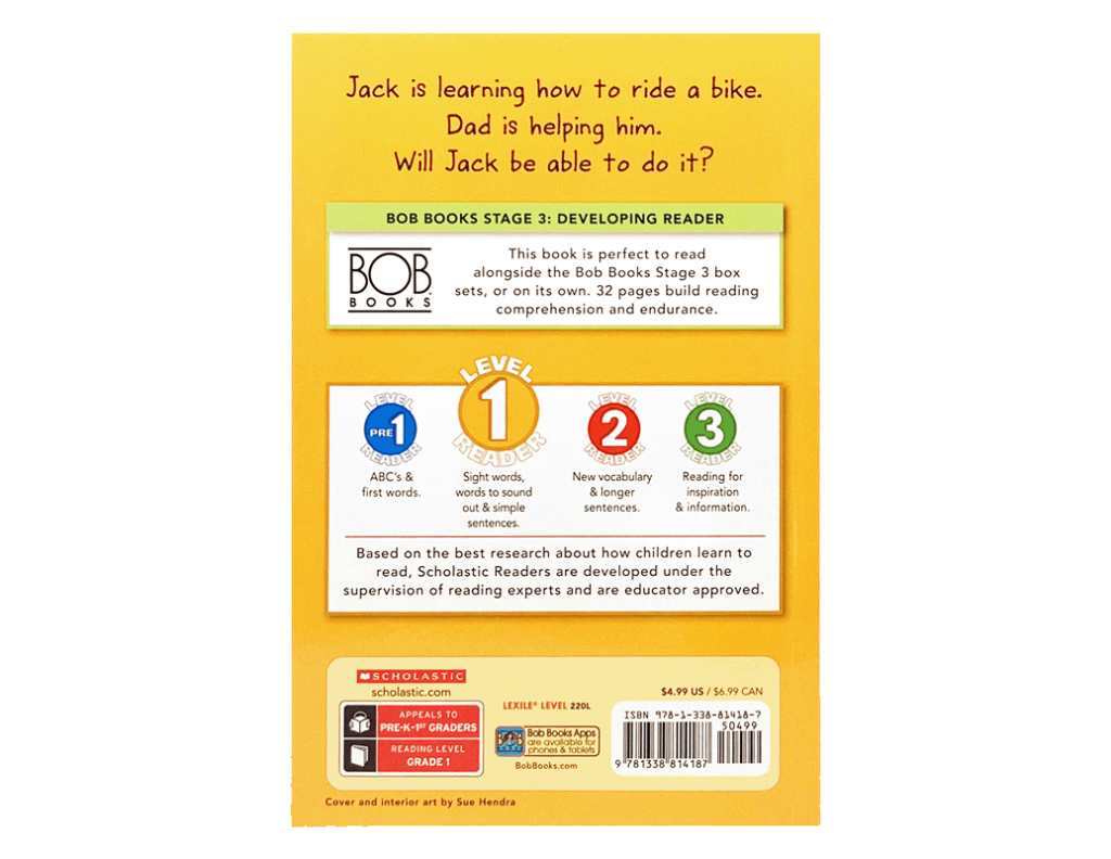 I Can Ride (Hard Cover) – Bob Books