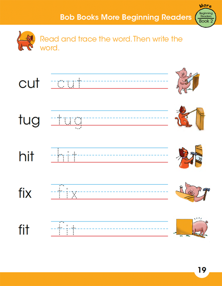 Stage 1: More Beginning Readers Workbook | Bob Books